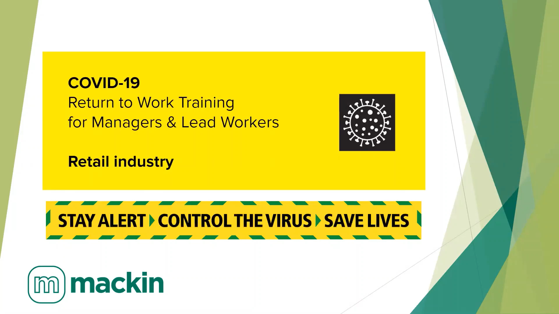 Buy this course - UK COVID-19 Return to Work Training